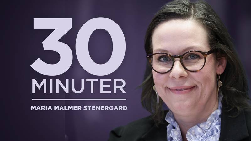 30 minuter – Maria Malmer Stenergard (M) | SVT Play