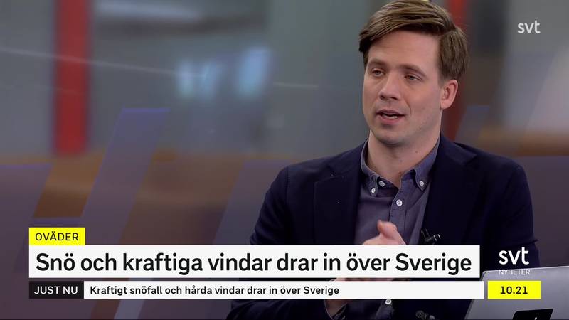 SVT Nyheter Direkt – Snöstormen drar in över Sverige | SVT Play