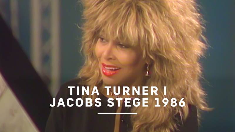 Tina Turner i Jacobs stege 1986 | SVT Play