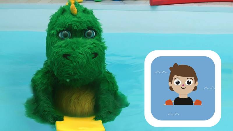 Bolibompa: Draken följer med – Simma | SVT Play