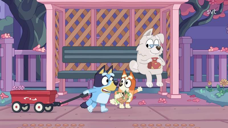 Bluey – Åka vagn | SVT Play