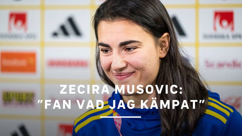 Fotbolls-VM: Höjdpunkter – Zecira Musovic: ”Fan vad jag kämpat” | SVT Play