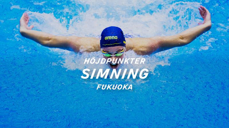 Simning: Höjdpunkter – Final: Svenska damlaget 4x100m medley | SVT Play