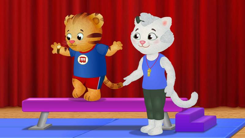 Daniel Tigers kvarter – Daniel går på gymnastik | SVT Play
