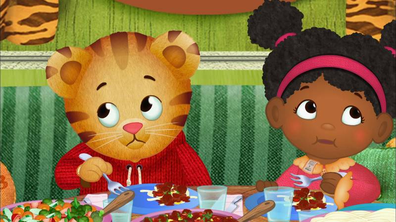 Daniel Tigers kvarter – Daniel smakar på ny mat | SVT Play