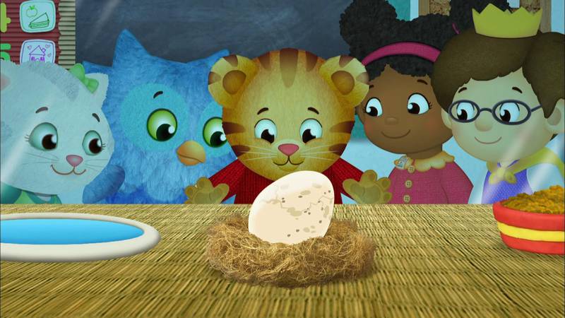 Daniel Tigers kvarter – Daniel väntar på Visa och berätta | SVT Play