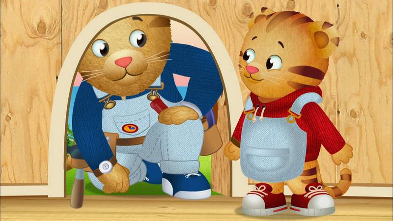 Daniel Tigers kvarter – Daniel är lagom stor | SVT Play