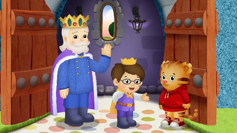 Daniel Tigers kvarter – Daniel leker på slottet | SVT Play