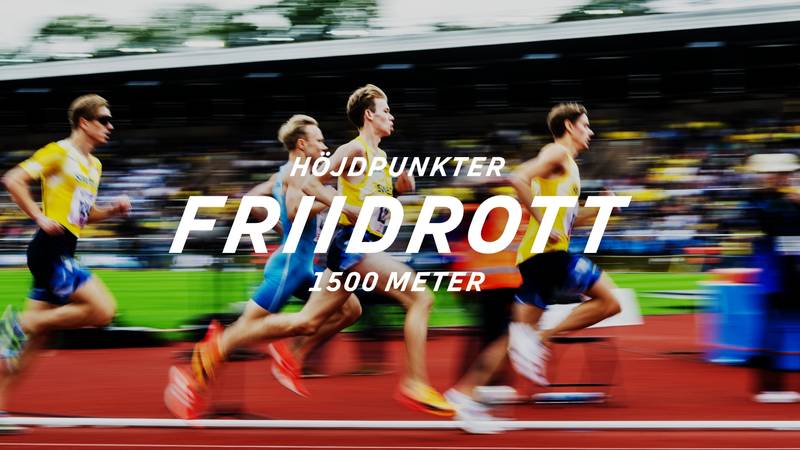 Friidrott: Höjdpunkter – Finnkampen från Stockholm: Samuel Pihlström ...