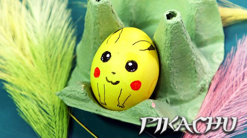 Supertipset – Måla påskägg: Pikachu | SVT Play