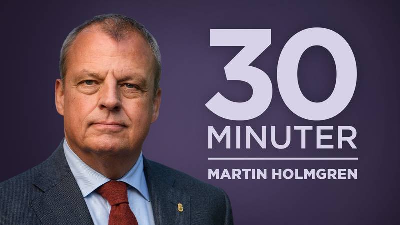 30 minuter – Martin Holmgren, Kriminalvårdens generaldirektör | SVT Play