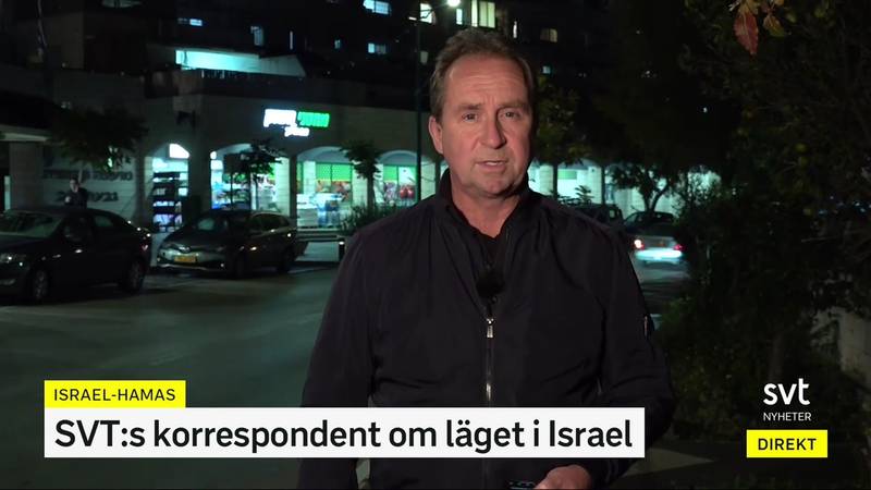 SVT Nyheter Direkt – SVT:s korrespondent om läget i Israel | SVT Play