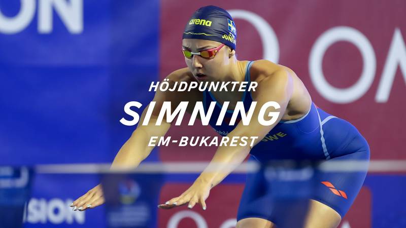 Simning: Höjdpunkter – Simning-EM från Bukarest: Sverige - 4x50M fritt ...