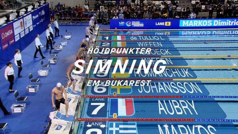 Simning: Höjdpunkter – Sim-EM från Bukarest: Daniel Wiffen - 800M ...