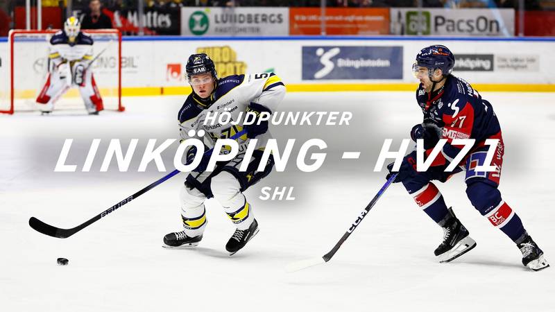 SHL: Höjdpunkter – Linköping - HV71 26/12 | SVT Play