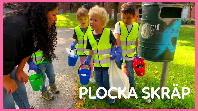 Bolibompaförskolan – Plocka skräp | SVT Play