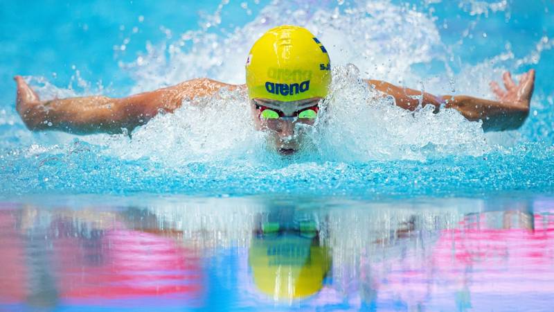 Simning: VM – 12. Silver 100m fjäril • Gwangju 2019 | SVT Play