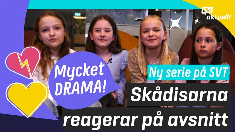 Lilla Aktuellt & Lilla Aktuellt skola – Ny serie på SVT: Drama forever ...