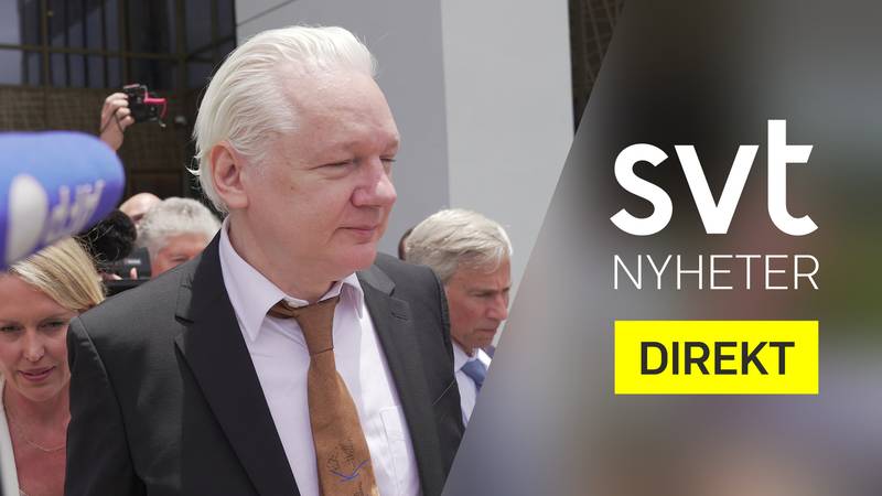 SVT Nyheter Direkt – Assange hemma - håller presskonferens | SVT Play