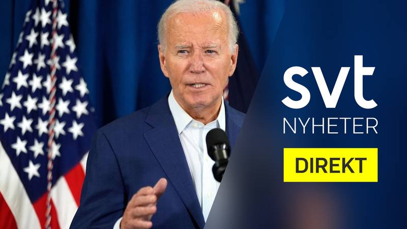 SVT Nyheter Direkt – Joe Biden hoppar av | SVT Play
