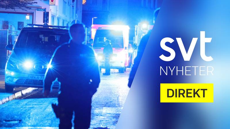 SVT Nyheter Direkt – Knivattack i Tyskland | SVT Play