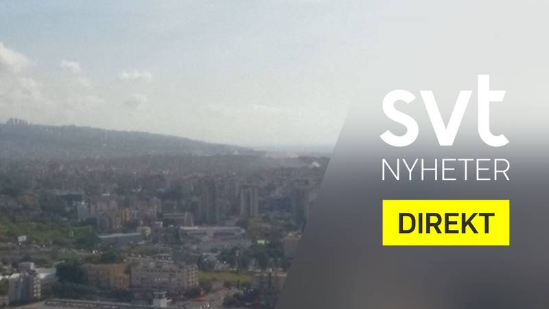 SVT Nyheter Direkt – Israel har slagit till mot mål i Beirut | SVT Play