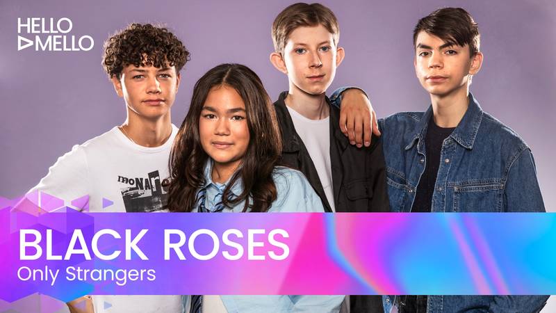 Hello Mello: Lyssna på bidragen – 3. Black Roses – Only Strangers | SVT ...