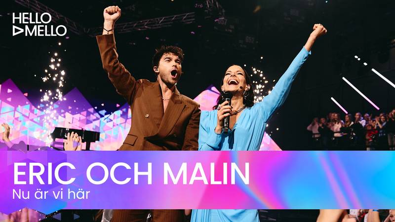 Hello Mello – Öppningsnummer: Eric Saade och Malin Olsson – Nu är vi ...