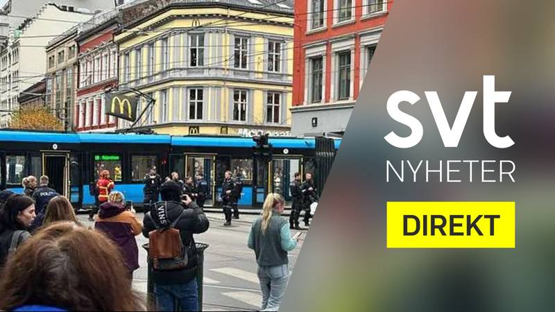 SVT Nyheter Direkt – Spårvagn kört in i butik i Oslo | SVT Play