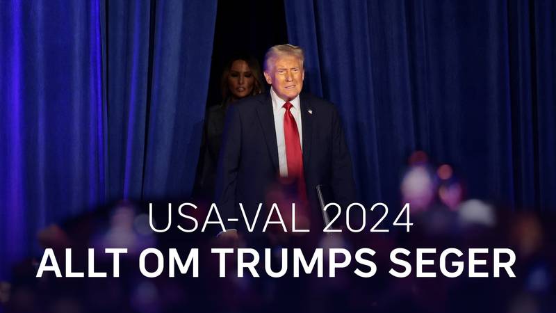 SVT Nyheter Direkt – USA-val 2024: Allt om Trumps seger | SVT Play