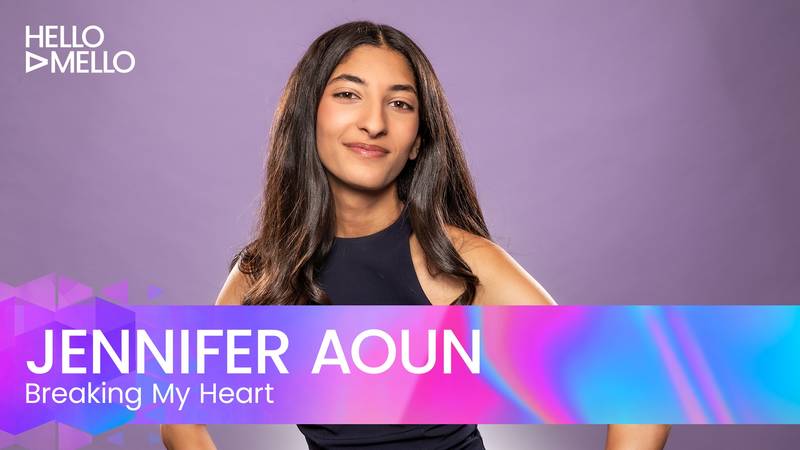Hello Mello: Lyssna på bidragen – 5. Jennifer Aoun – Breaking My Heart ...