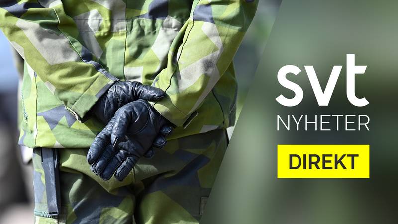 SVT Nyheter Direkt – Försvarsnyhet ska presenteras | SVT Play