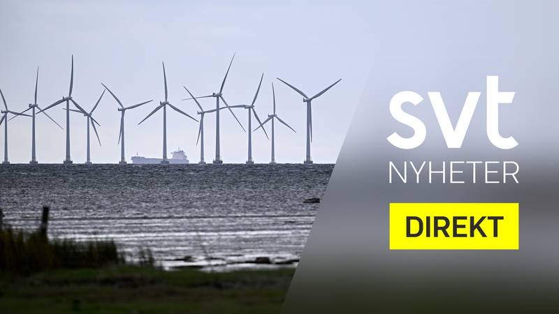 SVT Nyheter Direkt – Pressträff om vindkraften | SVT Play