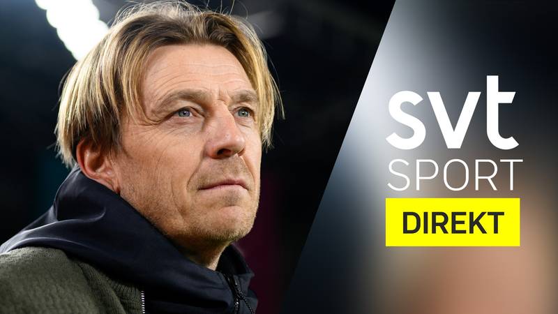 SVT Sport Direkt – Tony Gustavsson håller presskonferens | SVT Play