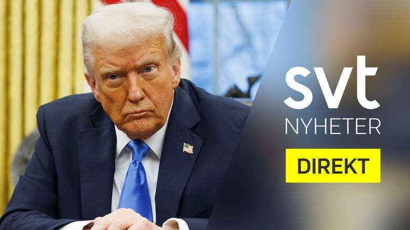 SVT Nyheter Direkt – Stora nedskärningar i USA:s statsapparat | SVT Play