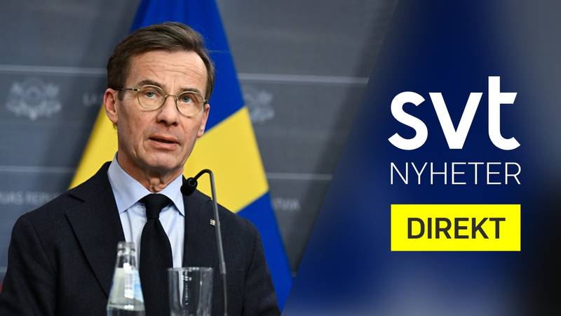 SVT Nyheter Direkt – Statsministern om säkerhetsläget - pressträff ...