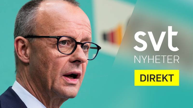 SVT Nyheter Direkt – Merz inleder samtal med Socialdemokraterna | SVT Play