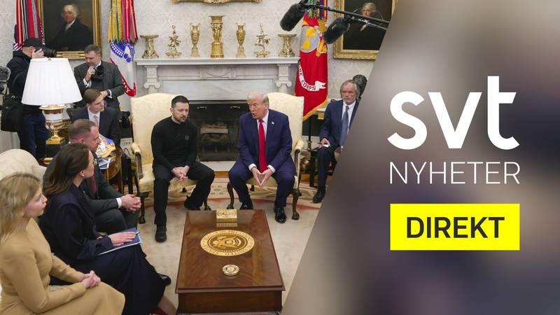 SVT Nyheter Direkt – Så reagerar Europa på bråket i Vita huset | SVT Play