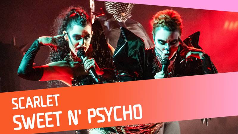 Melodifestivalen: Se bidragen – SCARLET – Sweet N' Psycho | SVT Play