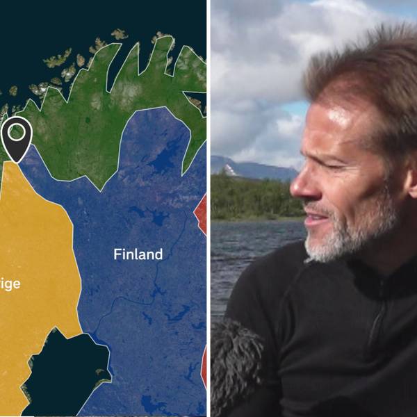 Kartan kring Treriksröset har ritats om många gånger – här är den ...