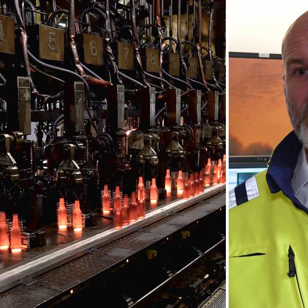 Glastillverkaren i Limmared oroad över energikostnaderna: ”Ser riktigt ...