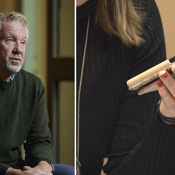 Mikael Solberg vill inte se bilderna på skadorna i sin egen fastighet ...