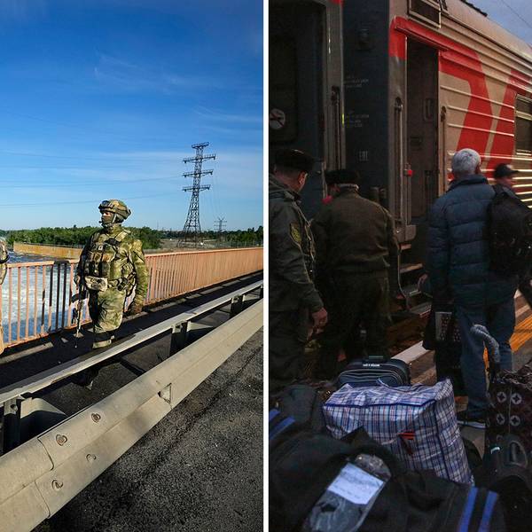 Elfving om kraftverket: ”Sprängs det spolas Cherson i princip ut i ...