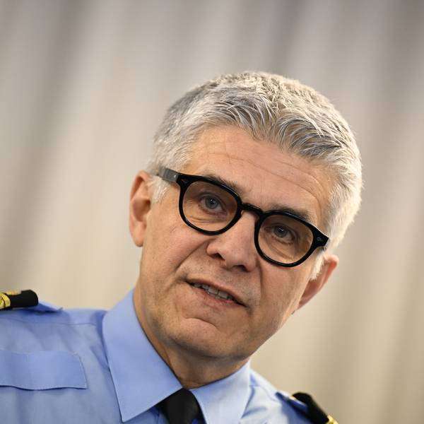 Thornberg: Medveten om tystnadskultur inom polisen | SVT Nyheter