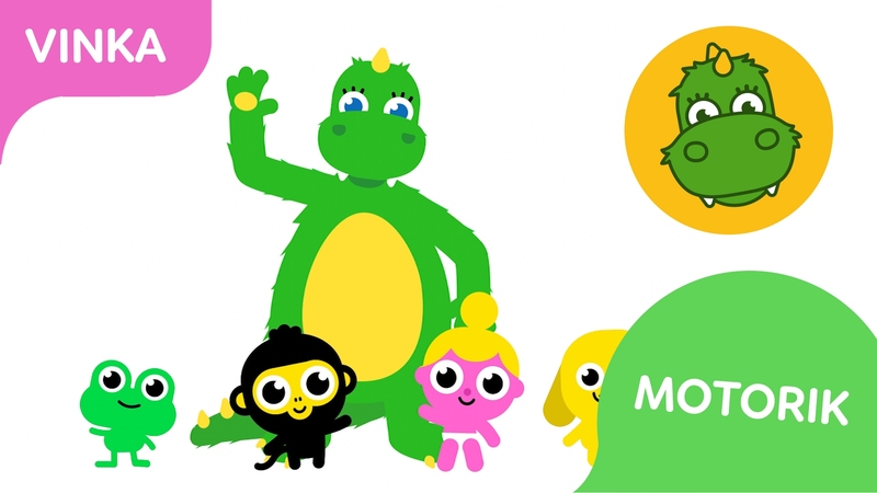 Bolibompa Mini - Motorik: Vinka | SVT Barn
