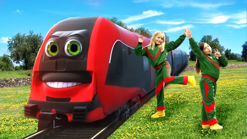 Bilakuten - Tåget | SVT Barn