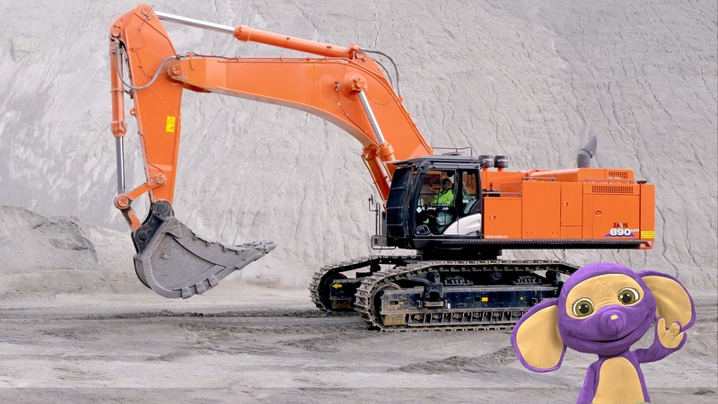 Fantus - Grävmaskin | SVT Barn