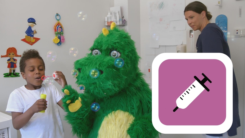 Bolibompa: Draken följer med - Ta spruta | SVT Barn