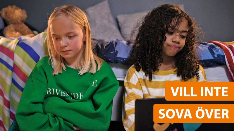 Tjejer - 3. Olivia - Vill inte sova över | SVT Barn