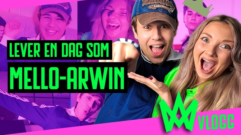 Lizettes vlogg och lista - Lever en dag som Mello-Arwin | SVT Barn